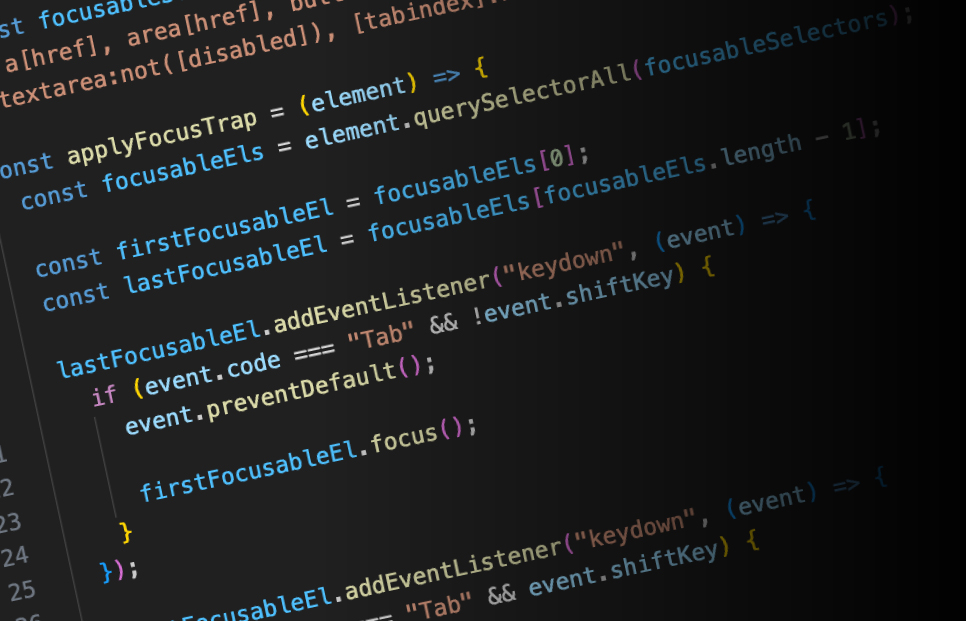 Accessible Design Systems Building A Focus Trap With Web Components Southleft Llc 