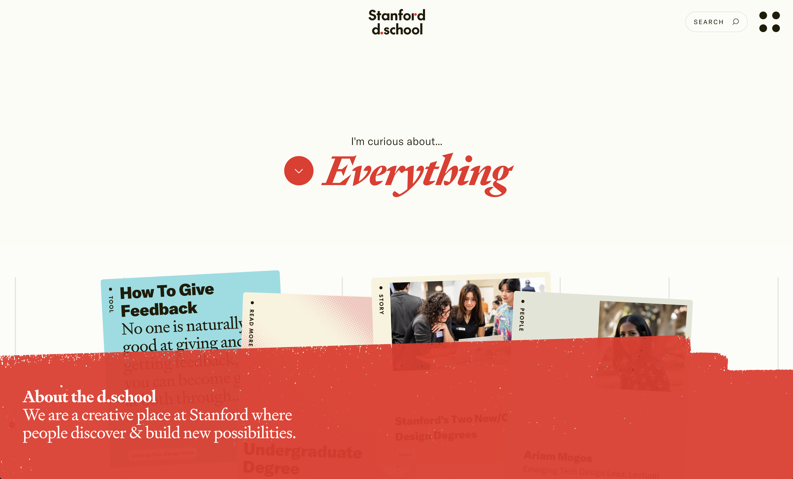 Stanford d.school: Building a Modular Web Experience for Creative ...